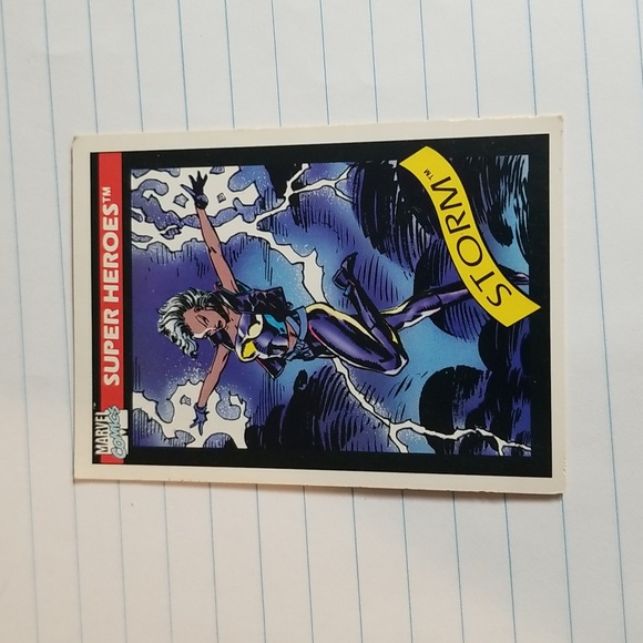 Marvel | Other | Marvel Comic Trading Card Storm 48 | Poshmark
